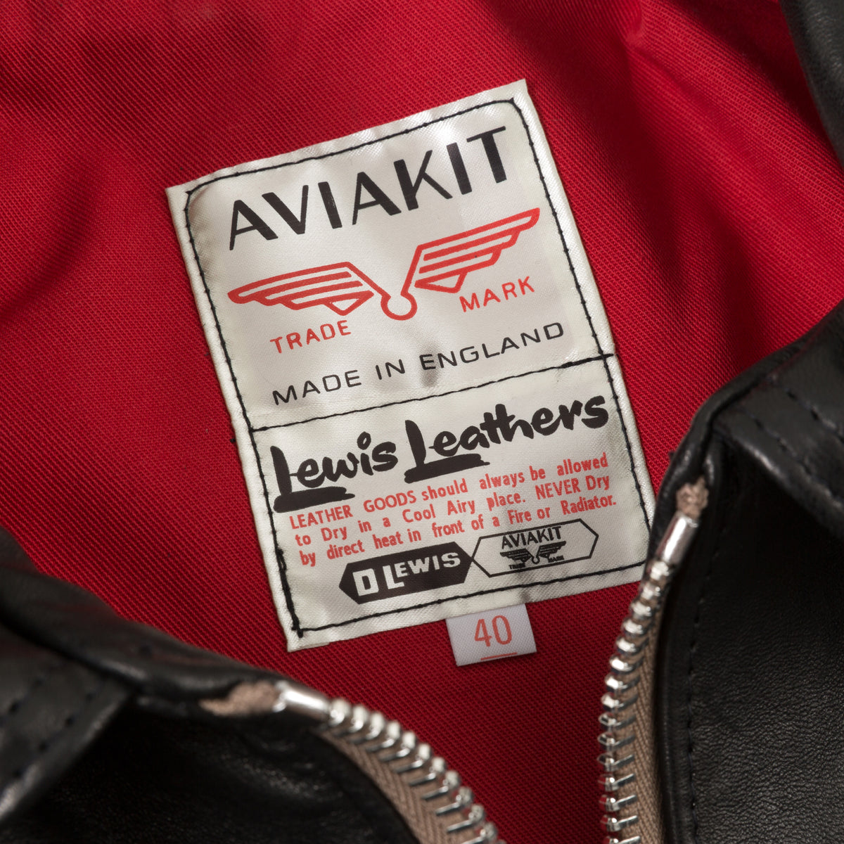 Lewis Leathers Dominator in Black Sheepskin - The Stronghold